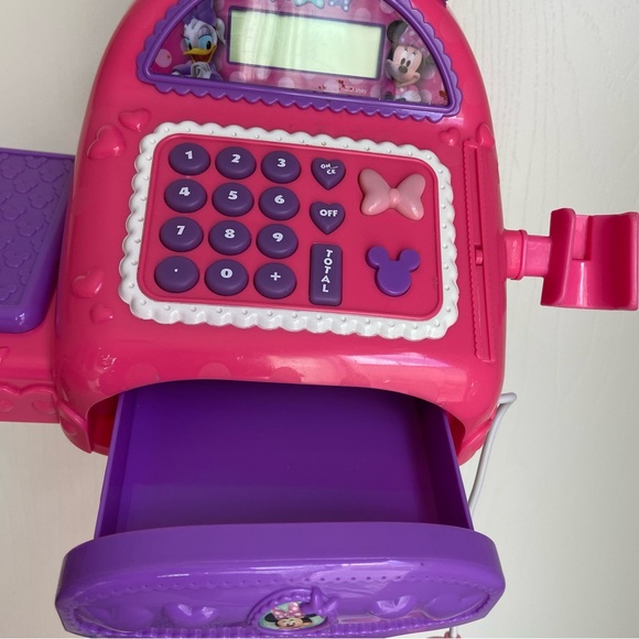 Disney | Toys | Disney Junior Minnie Mouse Bowtique Cash Register Kids ...